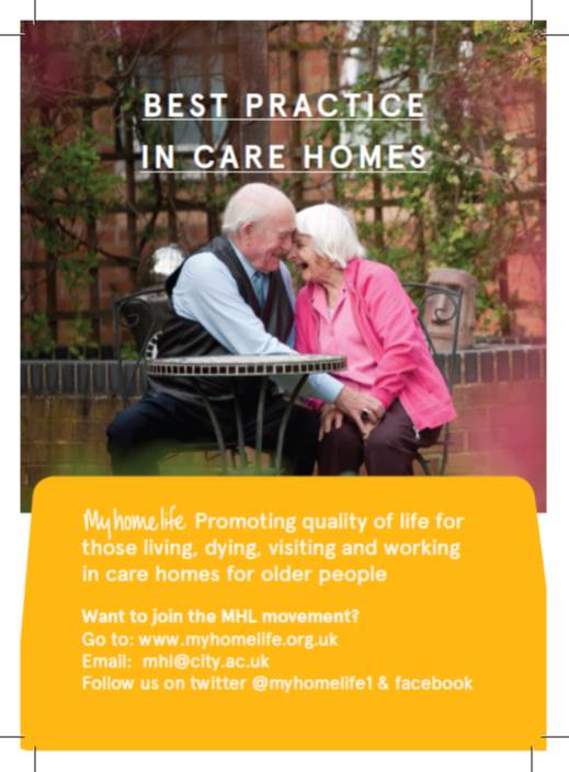 My Home Life toolkit resources - My Home Life England