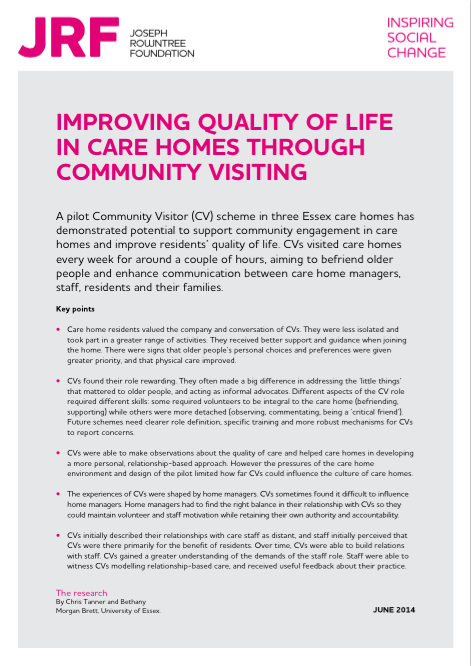 Research on My Home Life - My Home Life England