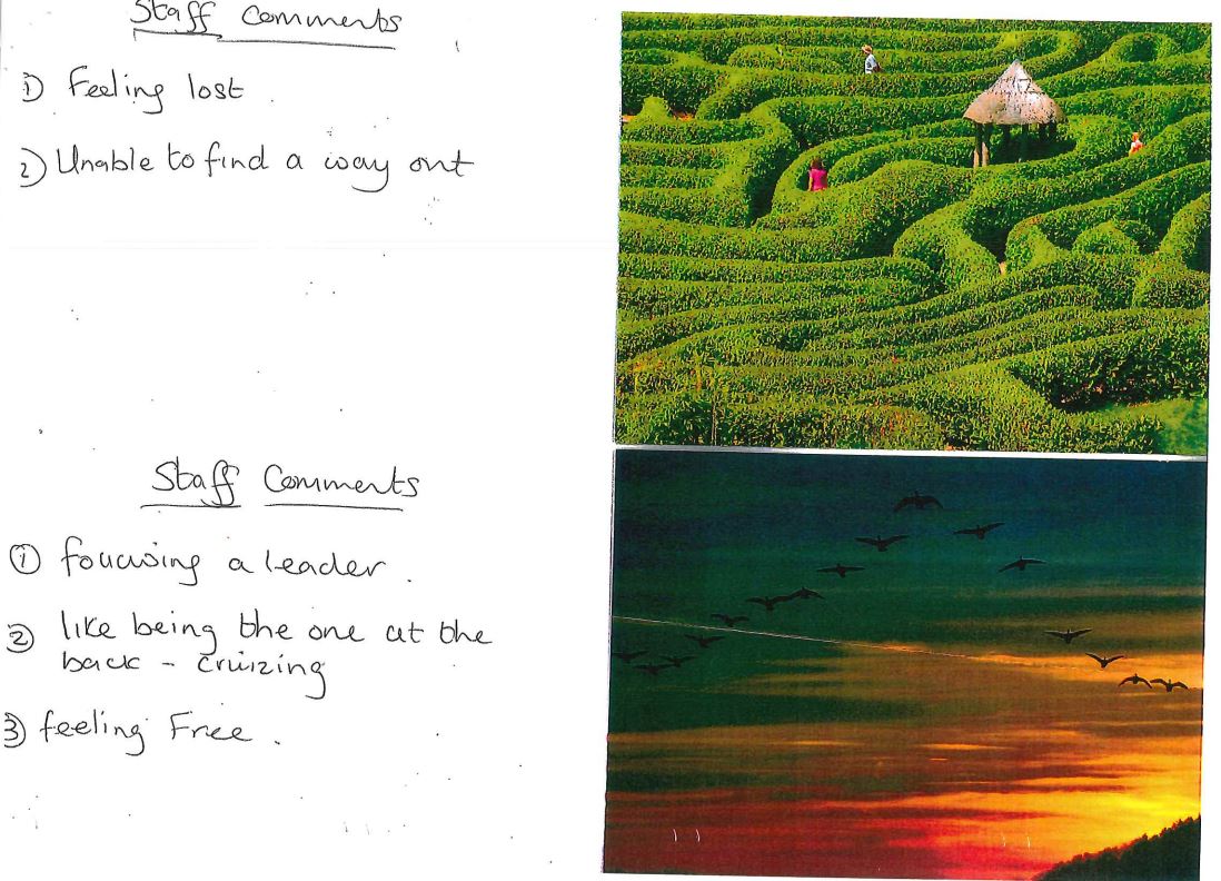 Using My Home Life Picture Cards in team building session to explore ...