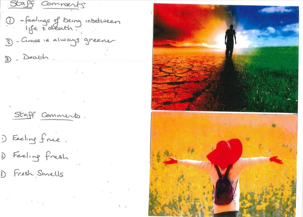 Using My Home Life Picture Cards in team building session to explore ...