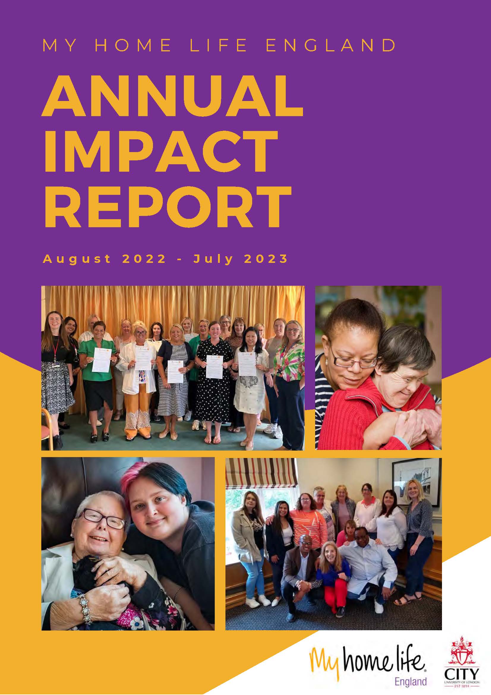 My Home Life England Annual Impact Report 2022-2023 - My Home Life England